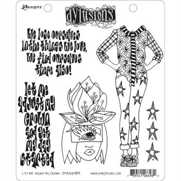 Dyan Reaveley's Dylusions Cling Stamp Collections 8.5"X7"-Waddle Waddle ...