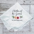 Aellinatey White Lace Embroidered Handkerchiefs Set For Bridesmaids And ...