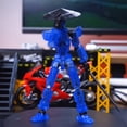 Articulated 3D Printed Action Figure with 10 Weapons and 6 Pairs of ...