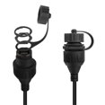 ASIASN-RJ45 Panel Mount Waterproof Connector CAT5e 8P8C Male to Female ...