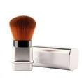 2 Pack Retractable Kabuki Makeup Brushes Foundation Brush Powder Brush ...