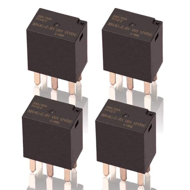 4pcs 301-1C-C-R1-U01 12VDC 301-1C 301-1C-C 301-1C-C-R1 Automotive Relay ...