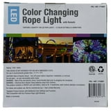Intertek LED Color Changing Rope Light with Remote, 18 Foot (Pack of 2 ...