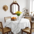 Abstract Marble Texture Table Cloth 54x54in, Waterproof Square ...