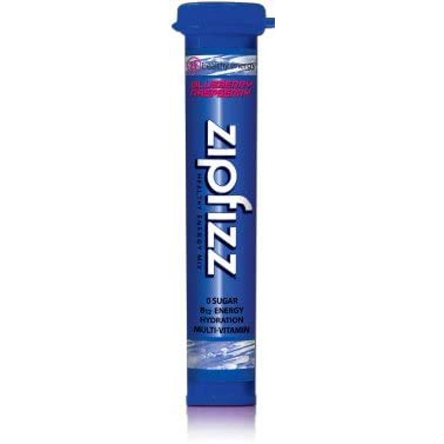 Zipfizz Healthy Energy Drink Mix, Limited Edition Blueberry Raspberry ...