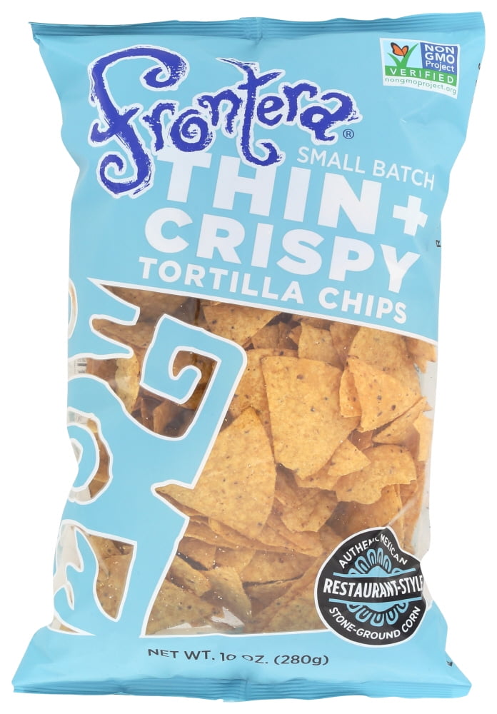 Frontera Tortilla Chips, Thin + Crispy, 10 Oz. - Walmart.com