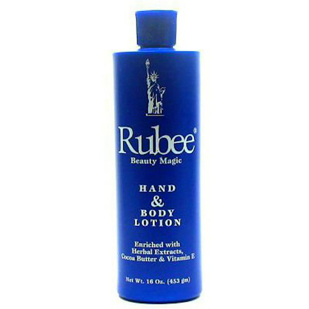 Rubee Beauty Magic Hand & Body Lotion, 16 Ounces - Walmart.com ...