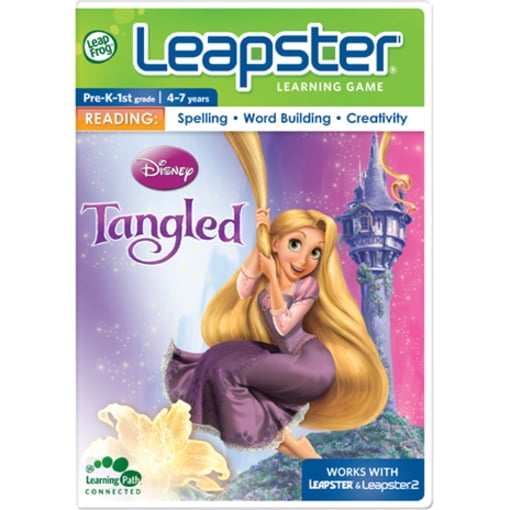 LeapFrog NEW! Leapster Learning Game: Disney Tangled - Walmart.com
