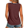 250 Anniversary Shirt for Women Loose Fit Casual Tank Tops V Neck 4th ...
