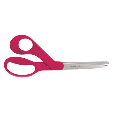Fiskars Original Stainless Steel 8" Orange-Handled Scissors, 1 Each ...