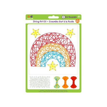 Krafty Kids String Art Kit-Rainbow | Walmart Canada