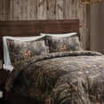 Realtree Max 4 Camo Queen Comforter Set 3 Piece Polycotton Rustic ...