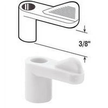 Screen Retainer Clips, for 3/8 in. screen frame, Plastic, Black (4-sets ...