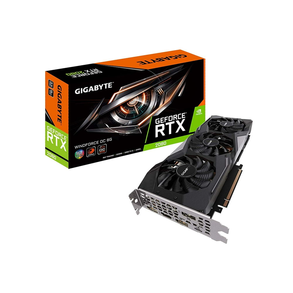 GIGABYTE AORUS GeForce RTX 2080 8GB Video Card with RGB, GV-N2080AORUS ...