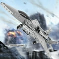 K&J Chipmunk STEM Education Metal Building Toys Kit, Heavy Fighter ...