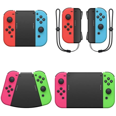 Bmatwk 5 in 1 Hand Grip Connector Pack for Nintendo Switch Joy Con with ...