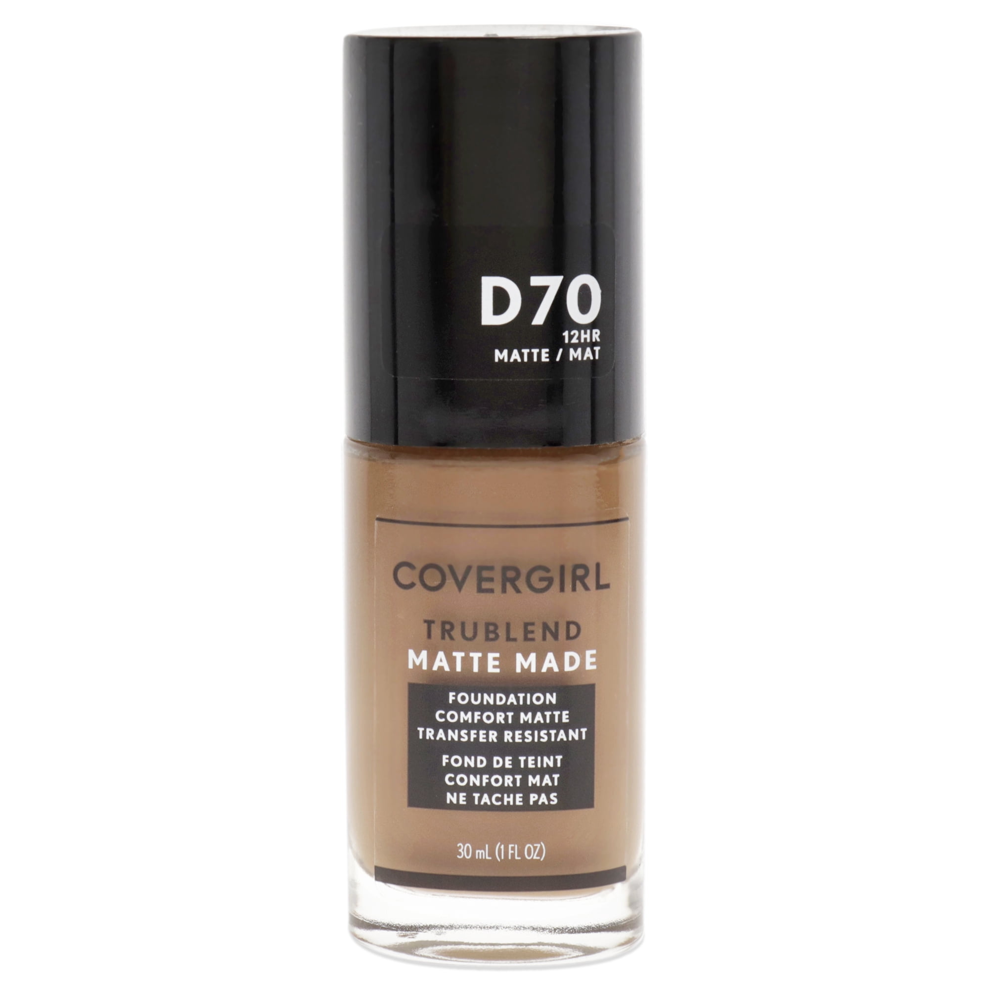 TruBlend Matte Made Liquid Foundation - D70 Cappuccino - Walmart.com