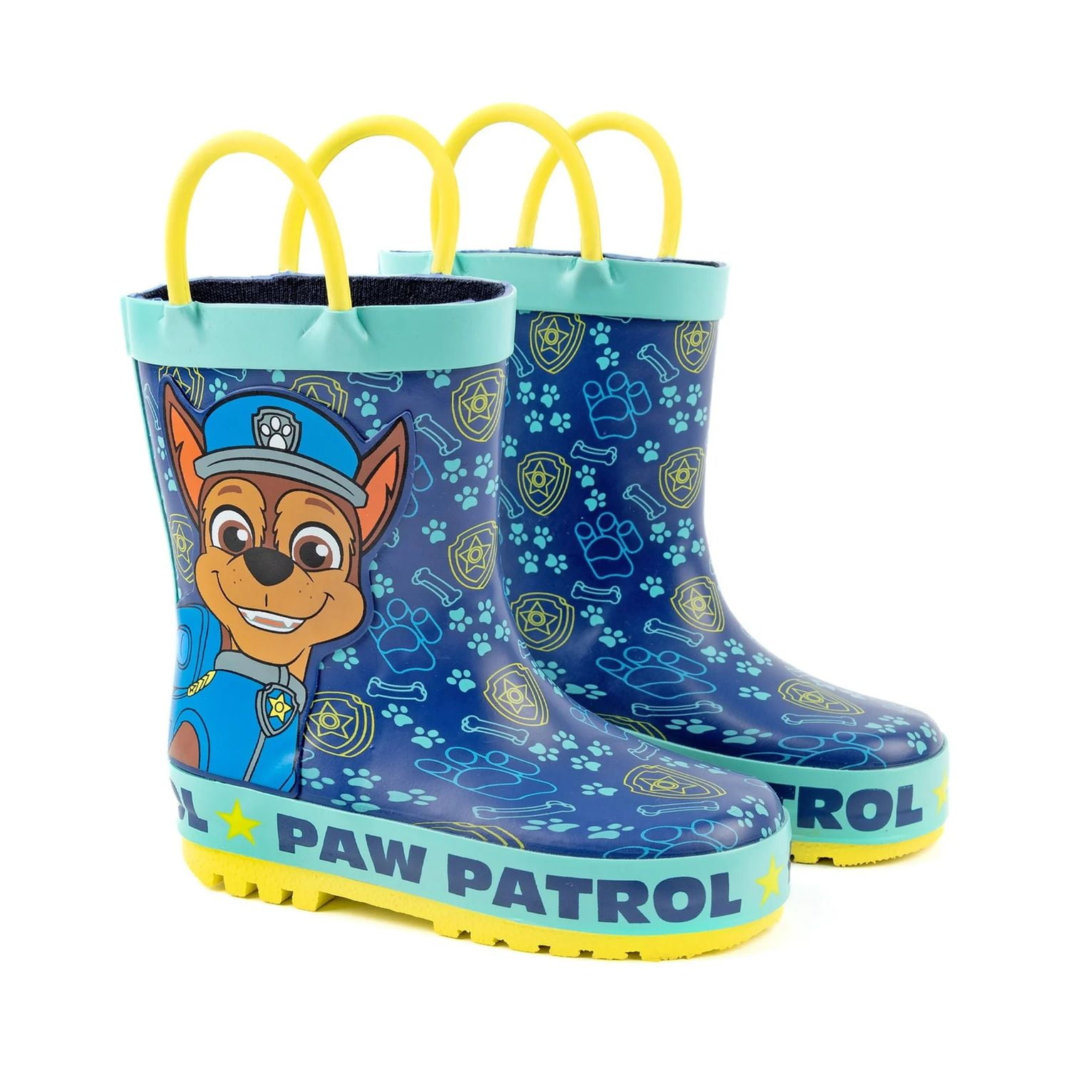 Click here for Paw Patrol Boys Chase Wellington Boots 12 Little K... prices