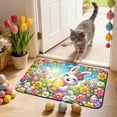 Cheapark Easter entrance door mat absorbent nonslip dirt proof bath mat ...