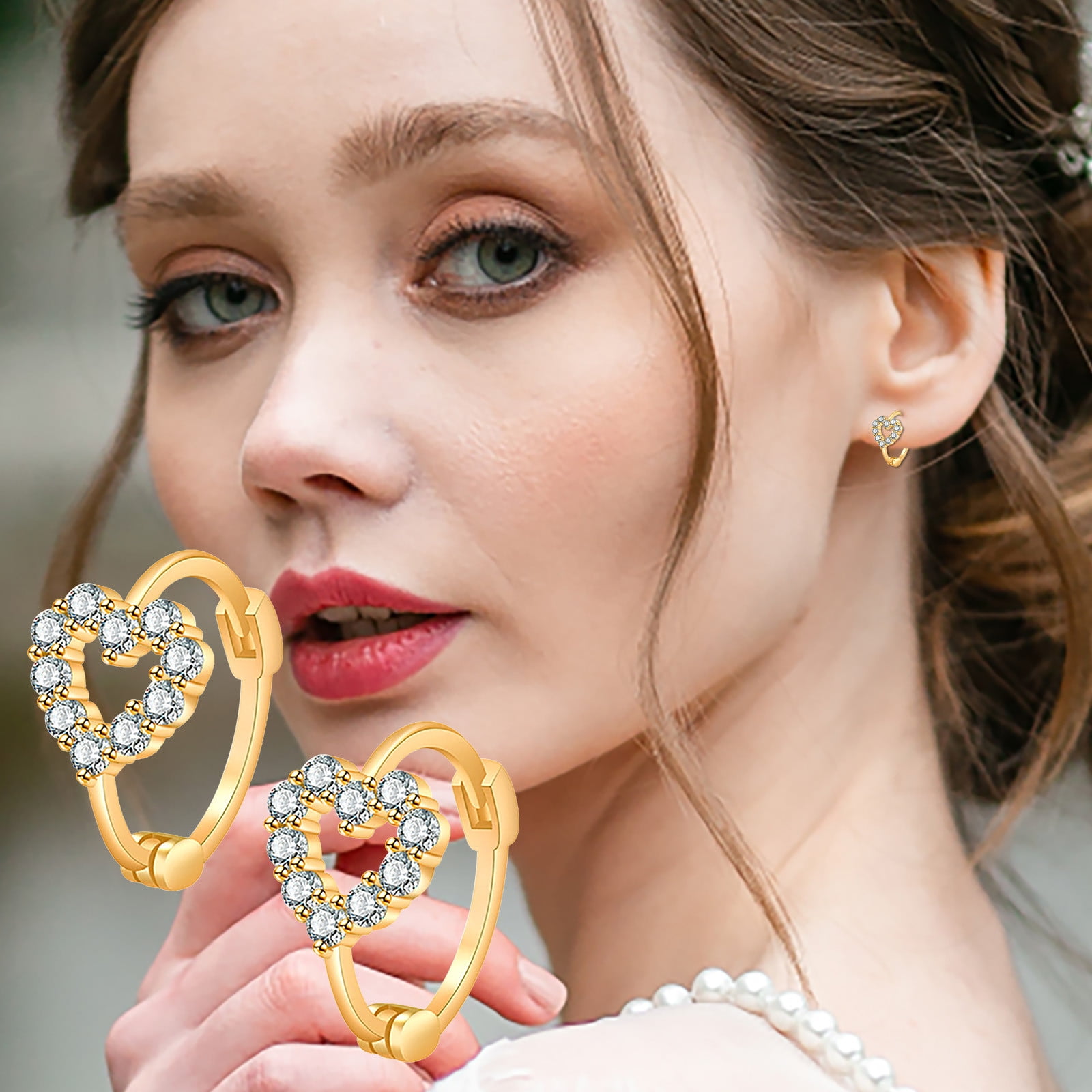 Click here for Huitkmm Womens Earrings Fashion Earrings Stainless... prices