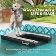 PawHut Inflatable Dog Boat Ramp, Floating Water Ramp for Dogs Up to 286 ...