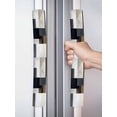 2 PCS Refrigerator Door Handle Covers, Gray Brown Black Painting ...
