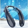New Neck Air Conditioner Portable Neck Fan Rechargeable Semiconductor ...