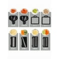 Vegetable Chopper, 15-in-1 Multifunctional Kitchen Slicer and Dicer, Handheld Fruit and Cheese ...