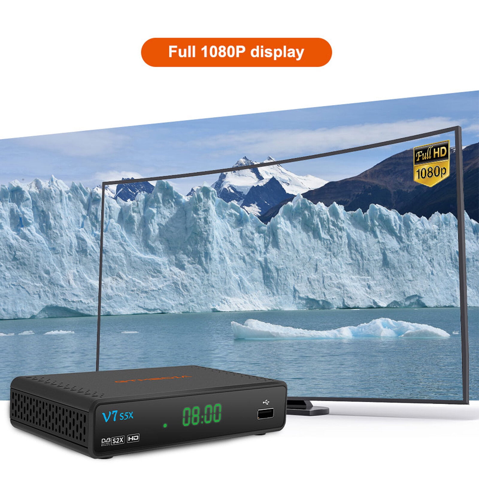 GTMEDIA V7 S5X H.265 جهاز فاك الشفير المغرب | Ubuy