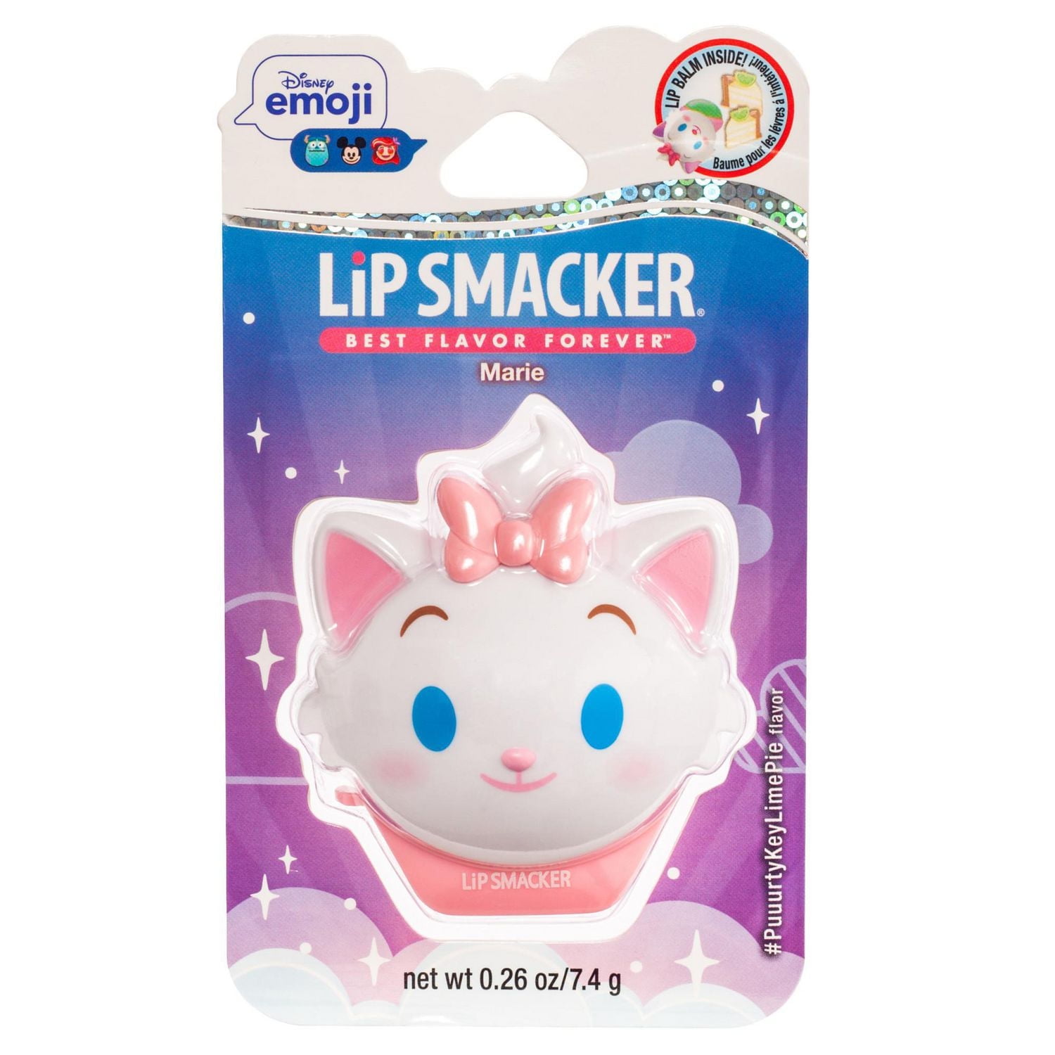 Click here for Lip Smacker Disney Emoji Flip Balm - Marie 0.26 Oz prices