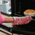 Set of 2 Love Words Pattern Oven Mitts by Ashton - Walmart.com