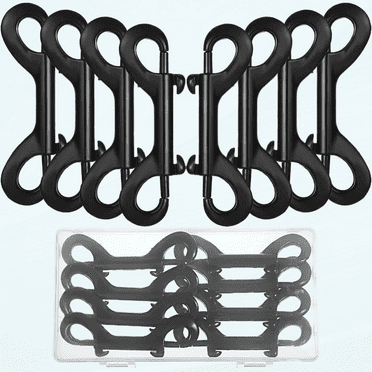 30 Pieces Double Ended Bolt Snaps Hooks, 2.7 Inch Heavy Zinc Alloy ...