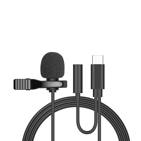 Mini Microphone For IPhone Portable Clip-on Lapel Microphone For ...