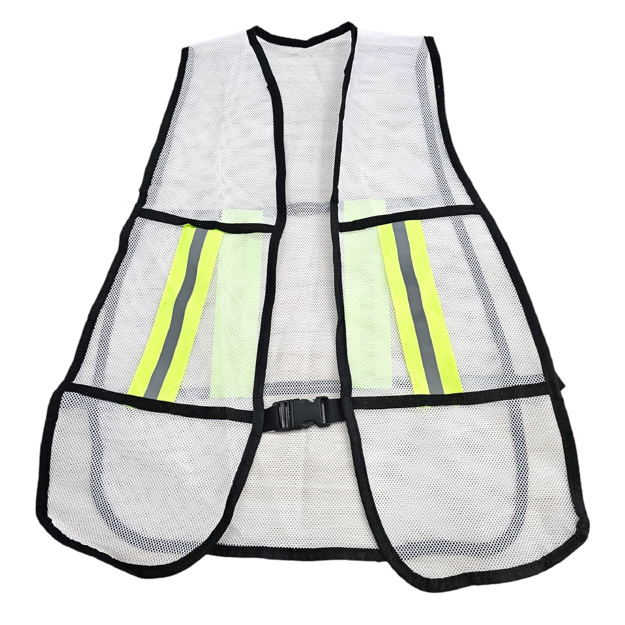 Chaleco de Seguridad Vial de Malla Color Blanco | Bodega Aurrera en línea