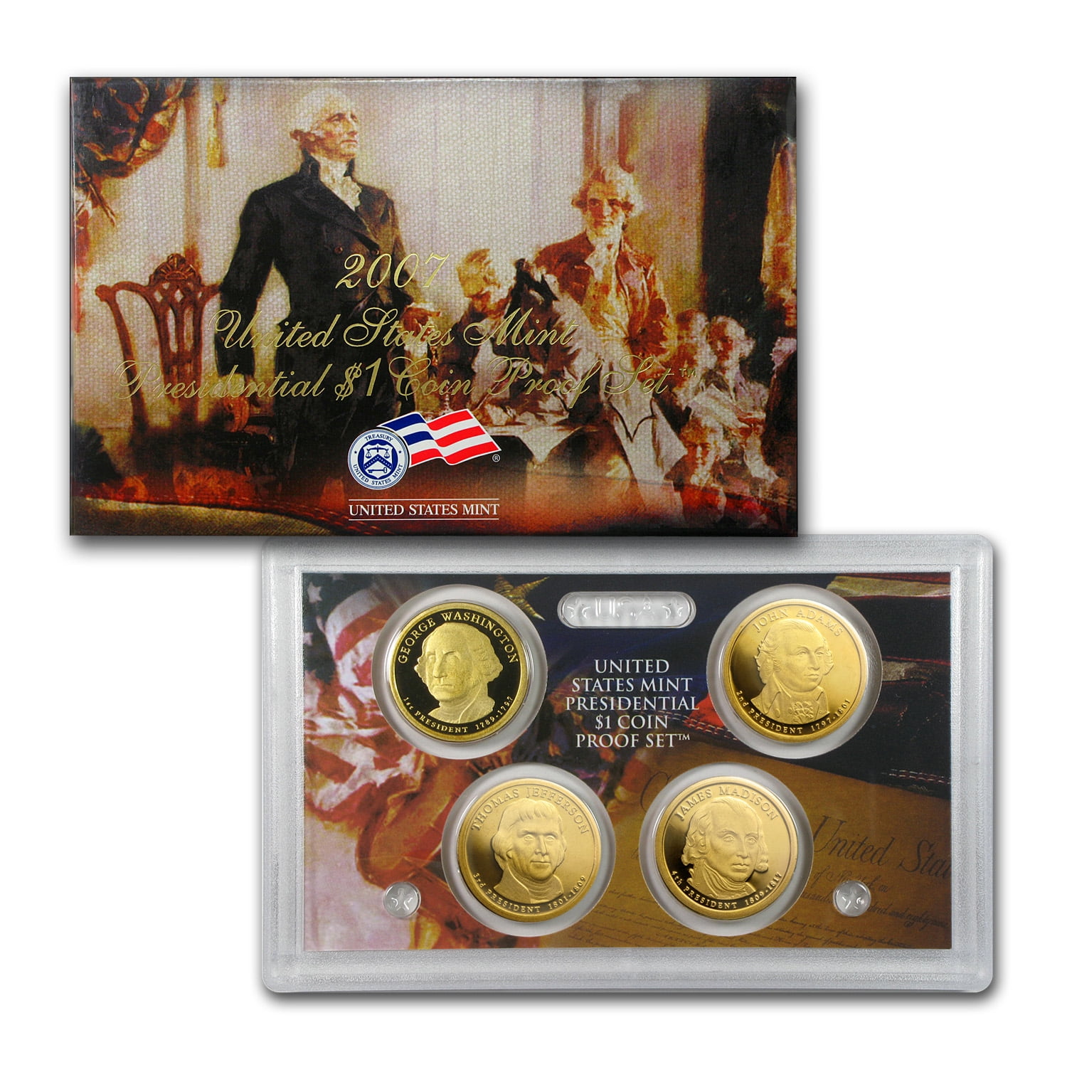 2007 Presidential Dollar Proof Set - Walmart.com