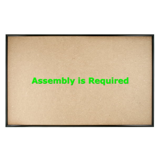 Quadro Frames 15x25 inch Picture Frame, Black, Style P375-3/8 inch Wide ...