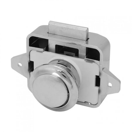 Cabinet Push Lock, Screw 3pcs Cabinet Button Lock, Yacht For RV ...