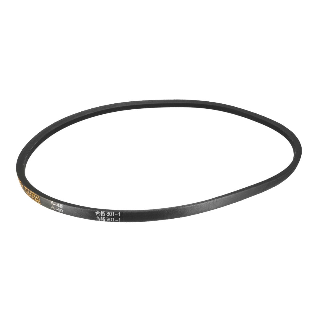 Uxcell A-40 V Belt Machine Transmission Rubber, Black Replacement Drive ...