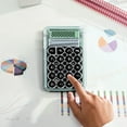 Mechanical Calculator 8 Digit Large LCD Display And Mechanical Buttons ...