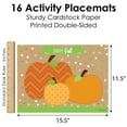 Big Dot of Happiness Pumpkin Patch - Paper Fall, Halloween or ...