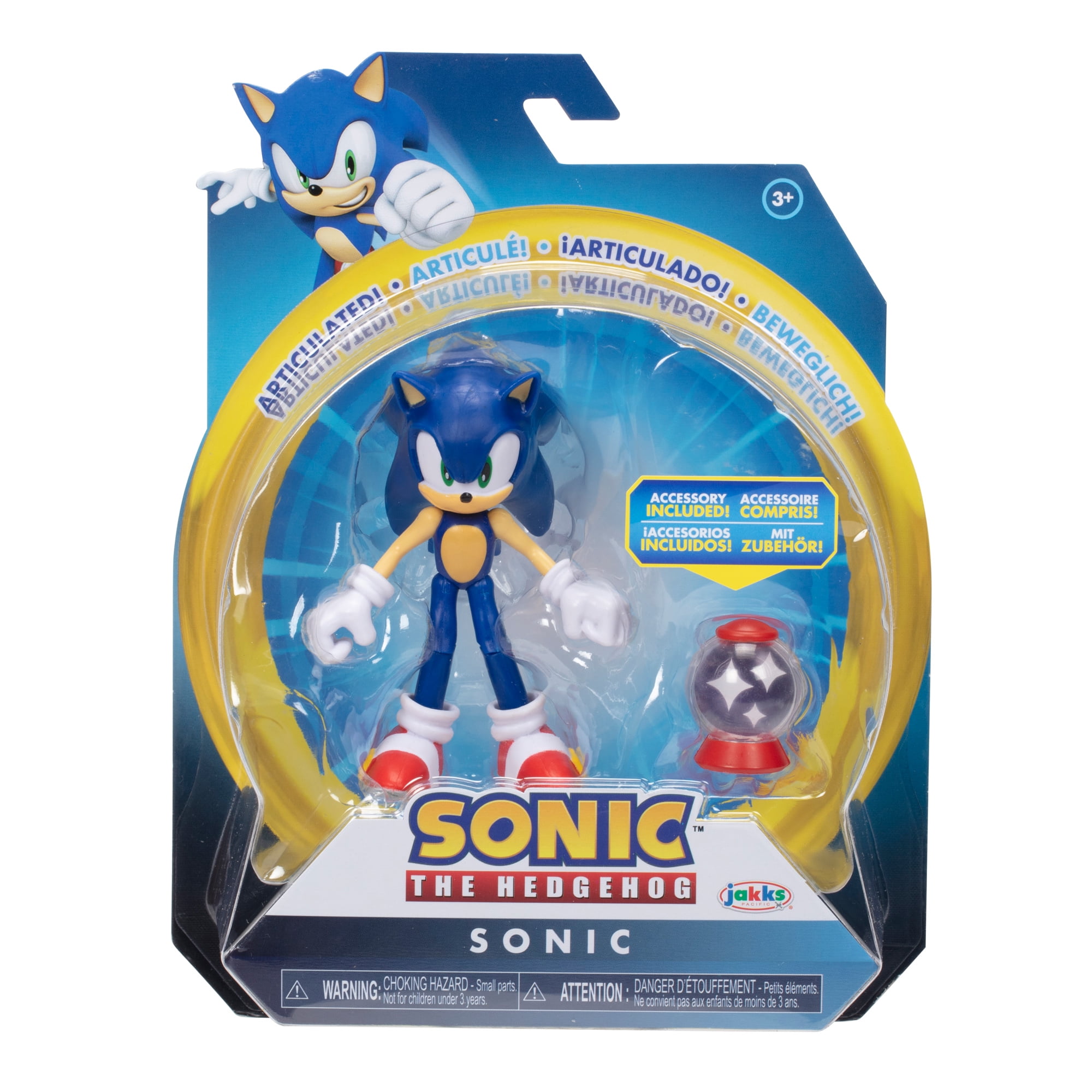 Sonic The Hedgehog Sonic 4inch Sonic Figure - Walmart.com
