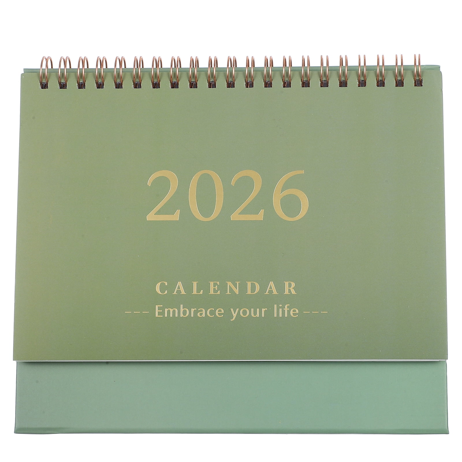 Calendario de escritorio pequeño 2026: Calendario de Año Nuevo de ...