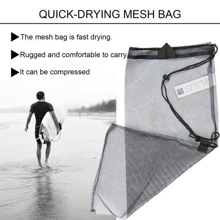 Newly Upgraded Version 2 PACKS Quick Dry Mesh Bag Dive Equipment Bag ...