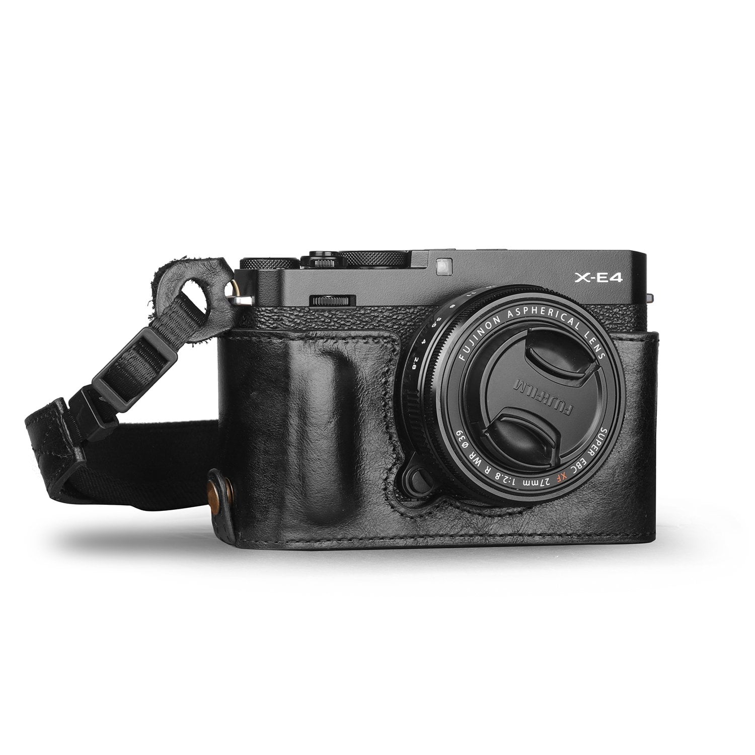 MegaGear Fujifilm X-E4 Ever Ready Genuine Leather Camera Half Case ...