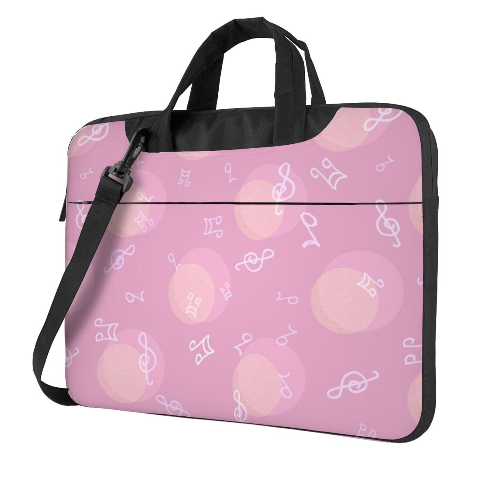 Pink Note Soul Key Laptop Bag, 14 inch Laptop or Tablet, Business ...