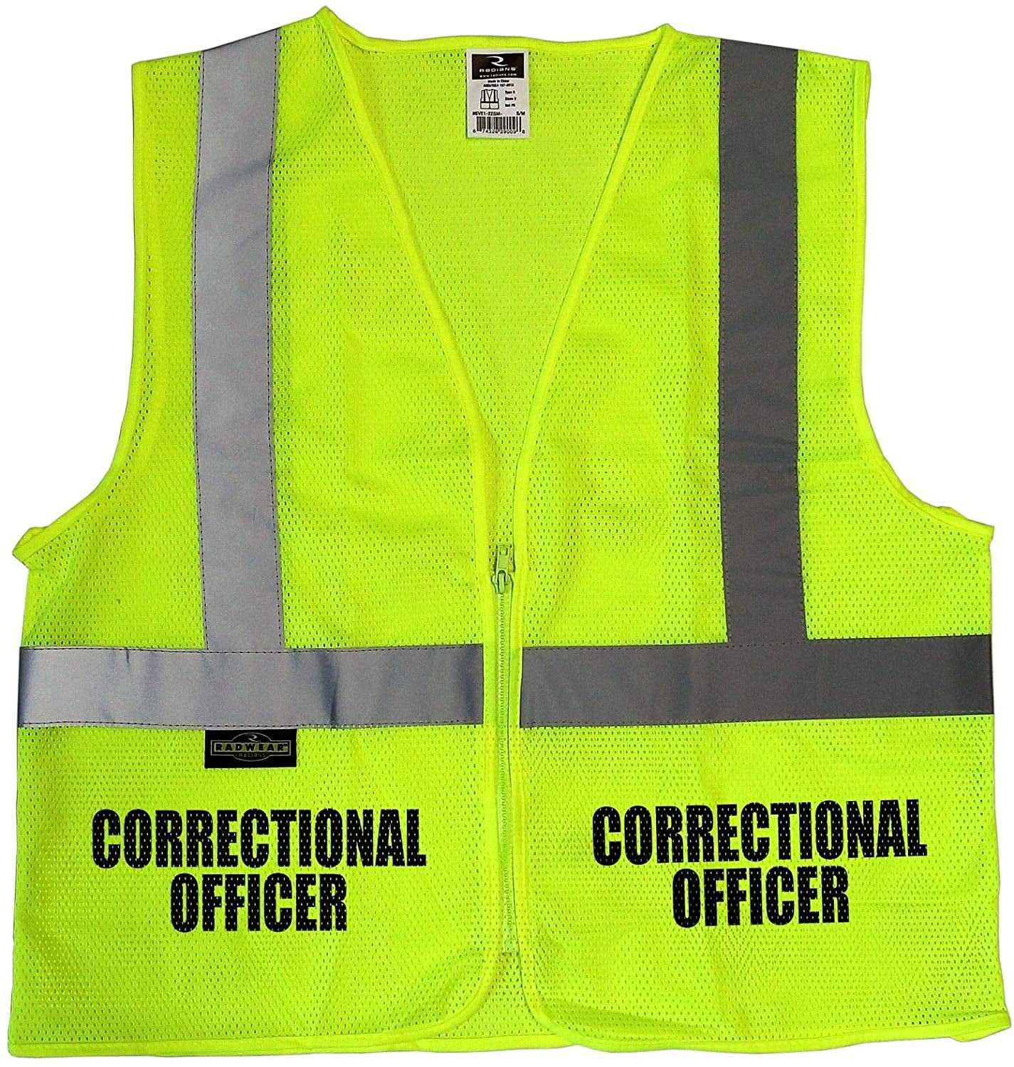 Correctional Officer safety vest, High Visibility vest - Walmart.com