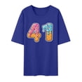 IWRICH 41 Ice Cream Meme Forty One Four Gen Alpha Slang T-Shirt Blue ...