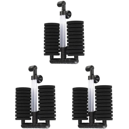 3pcs Aquarium Electric Power Sponge Filter Quiet Fry etta Shrimp Foam ...