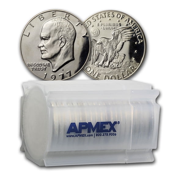 1978-S Clad Eisenhower Dollar 20-Coin Roll Gem Proof - Walmart.com