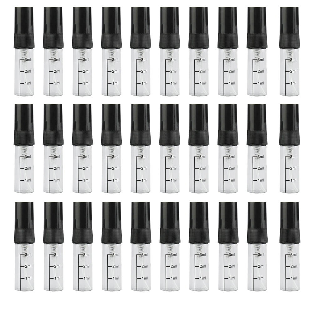 30PCS Mini Spray Bottles Refillable Empty Clear Plastic Spray Bottles ...